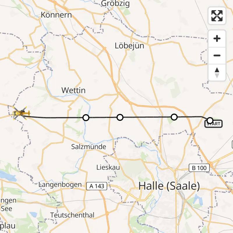 Rettungshubschrauber unterwegs von Halle-Oppin Flugplatz | 11 Juni 2026 ...